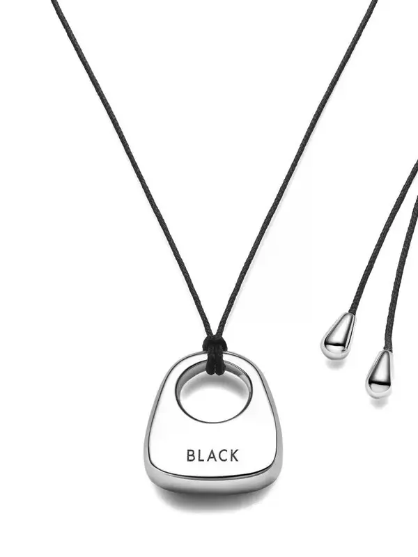 MARIA BLACK Medium Tote Necklace - Silver