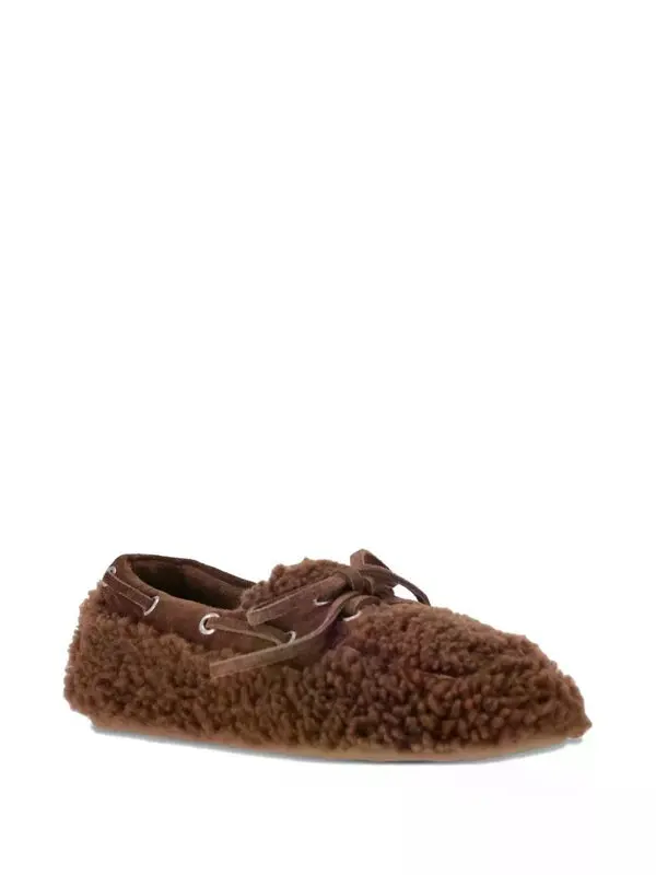 Miu Miu Shearling Loafers