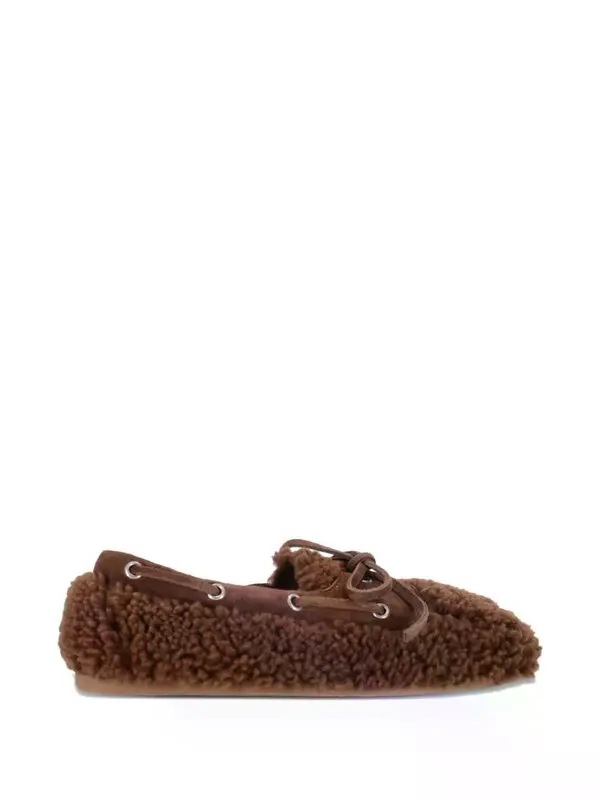 Miu Miu Shearling Loafers