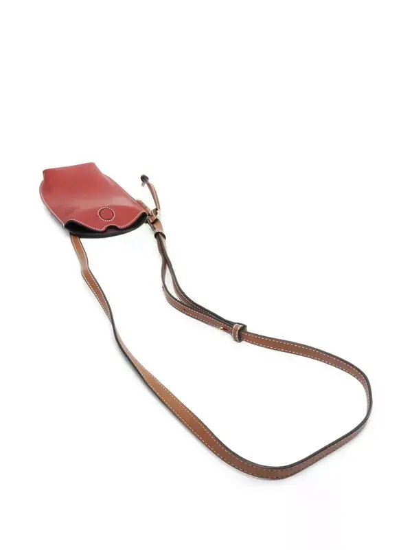 Loewe 2000s Gate Pocket Leather Shoulder Bag