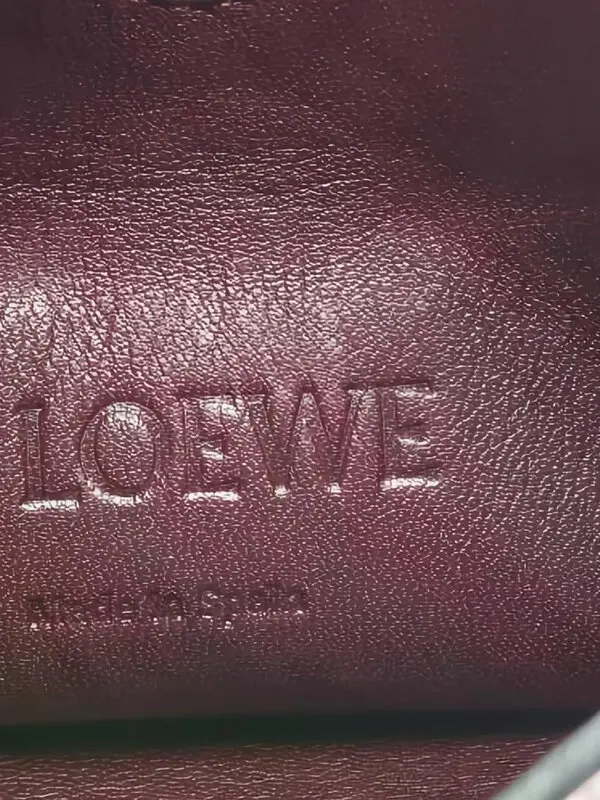 Loewe 2000s Gate Pocket Leather Shoulder Bag