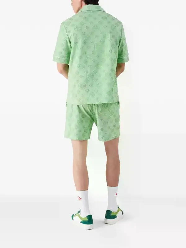 Casablanca Monogram-pattern Track Shorts