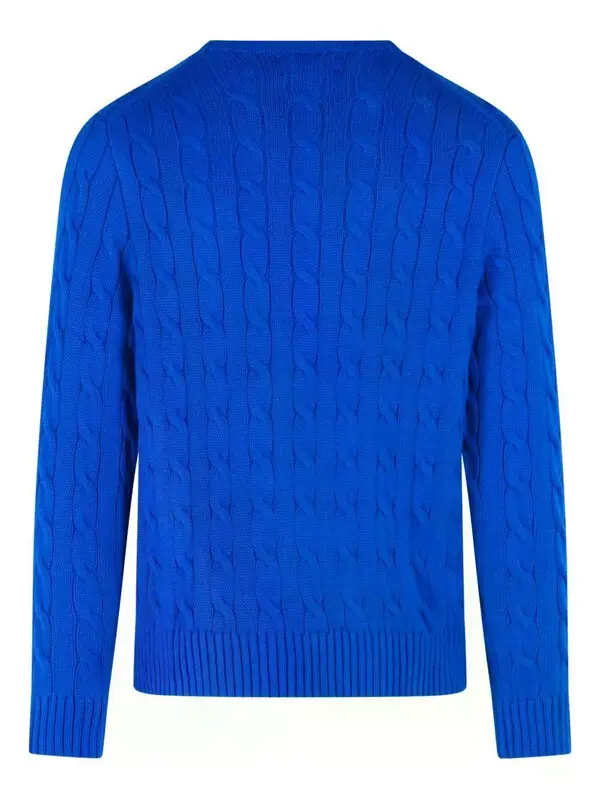 Polo Ralph Lauren Braided American Flag Sweater