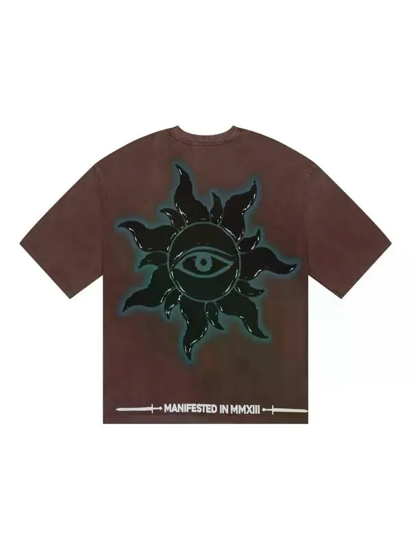 GODSPEED Squadron Graphic T-shirt - Brown