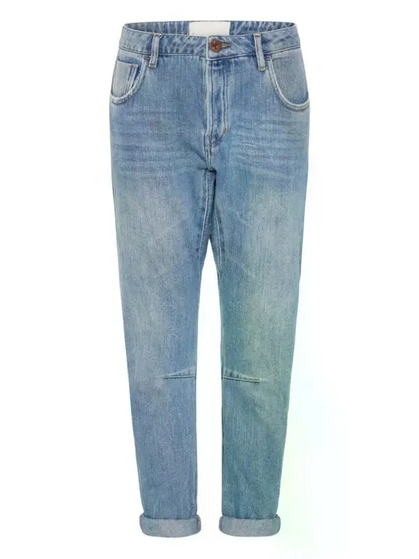 ONETEASPOON Logo-patch Jeans