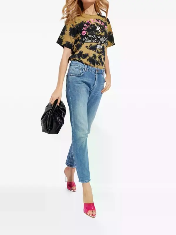 ONETEASPOON Logo-patch Jeans