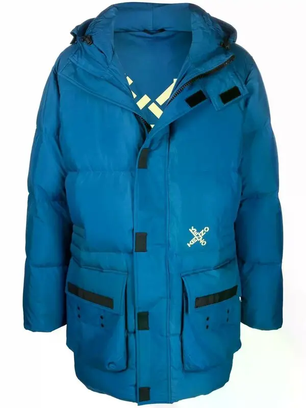 Kenzo Padded Hooded Coat