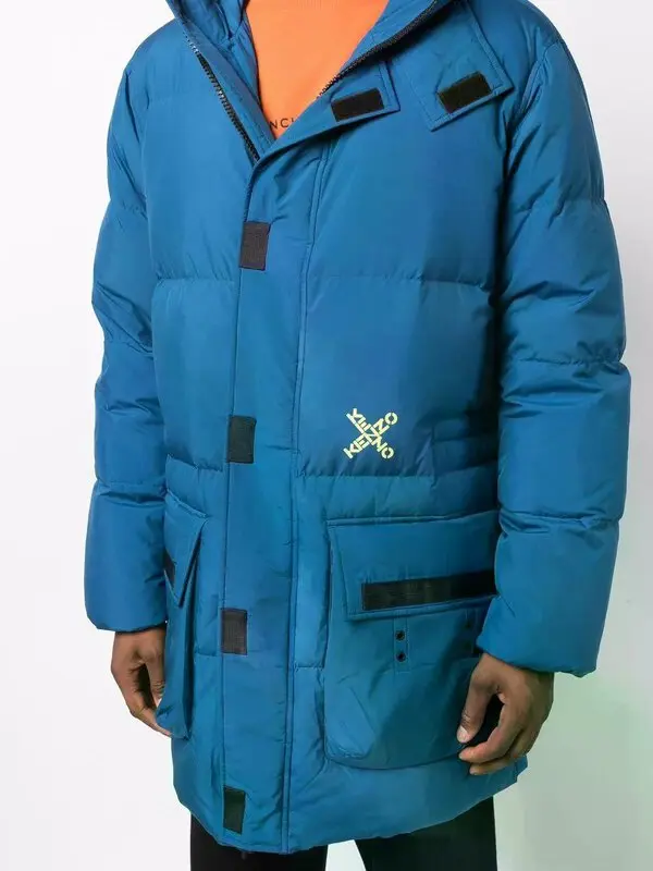 Kenzo Padded Hooded Coat