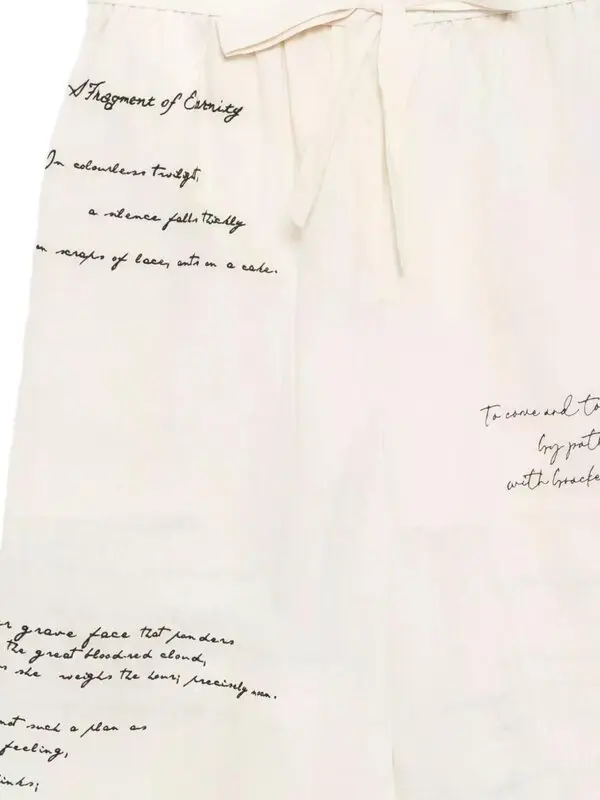 Zimmermann Embroidered Pants
