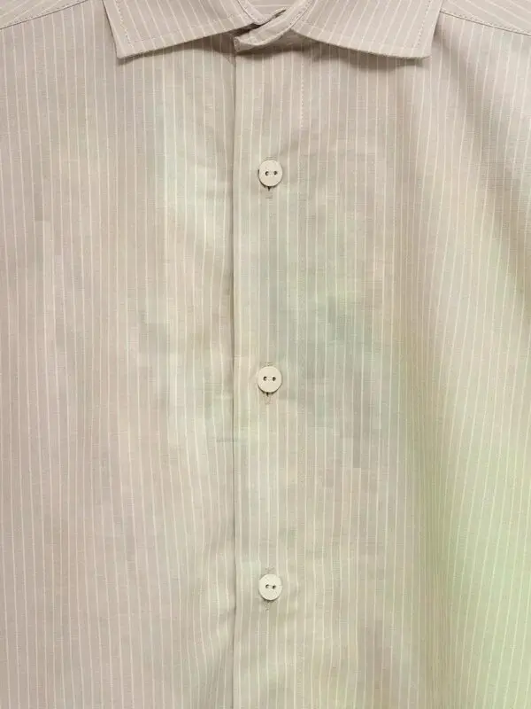 BASERANGE Claude Striped Shirt - Neutrals