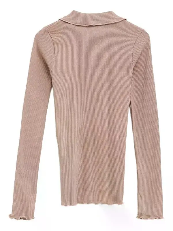 BASERANGE Iso Ribbed Button Shirt