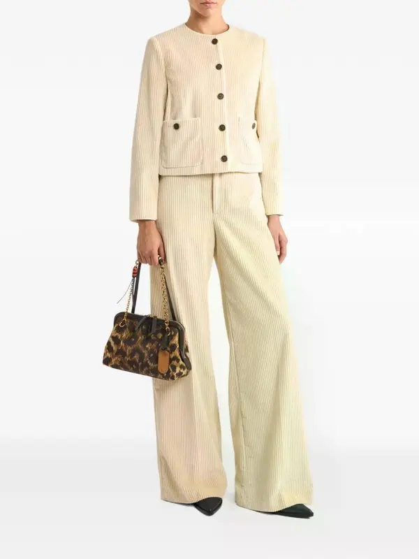 Etro Button Corduroy Jacket