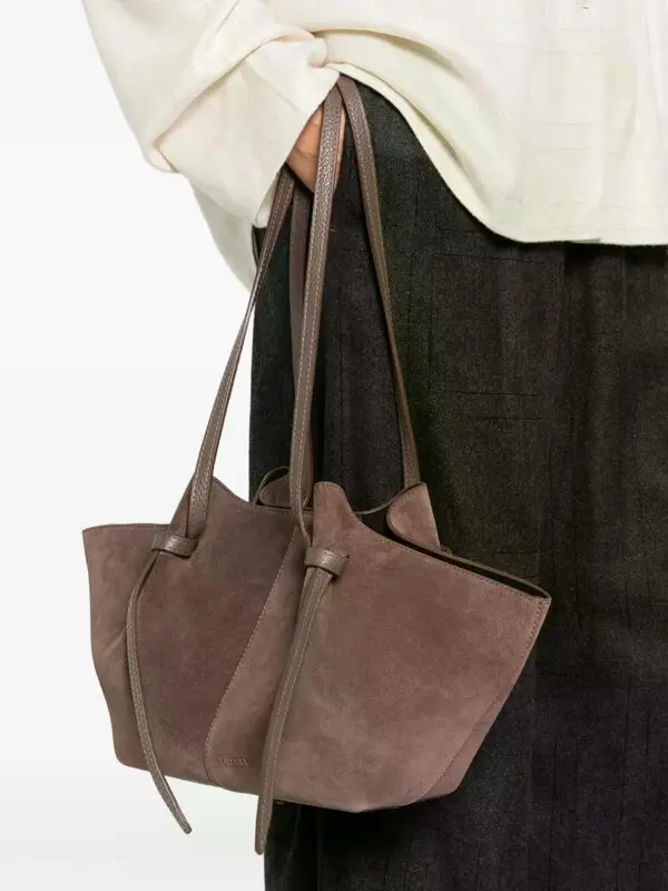 Yuzefi Mochi Knot-handle Shoulder Bag - Brown
