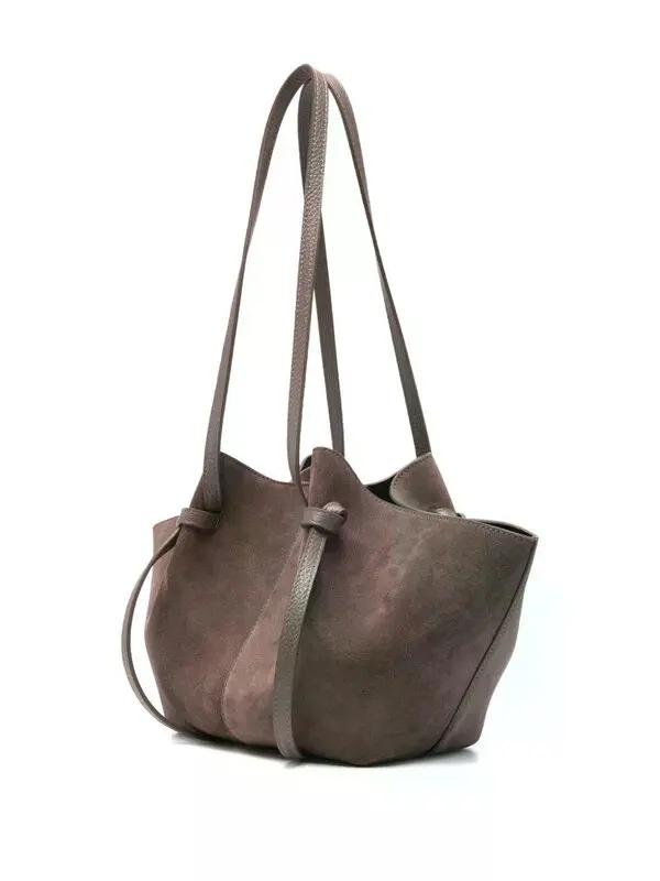Yuzefi Mochi Knot-handle Shoulder Bag - Brown