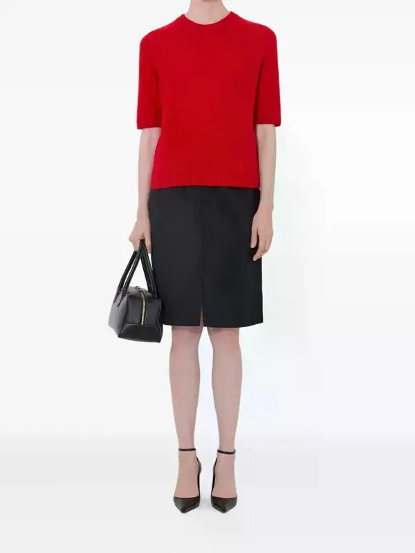 Loulou De Saison Dara Elbow-length Sleeve Sweater