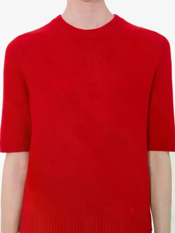 Loulou De Saison Dara Elbow-length Sleeve Sweater