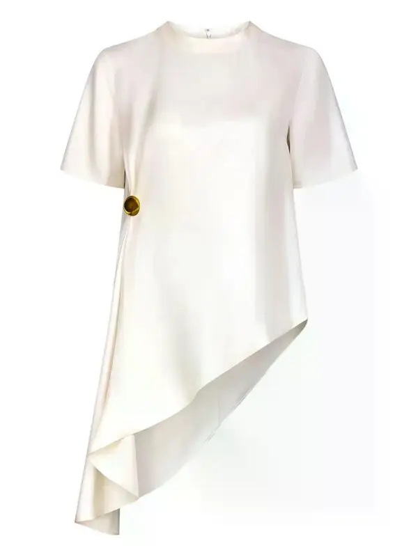 Loulou De Saison Madea Asymmetric Top - Neutrals