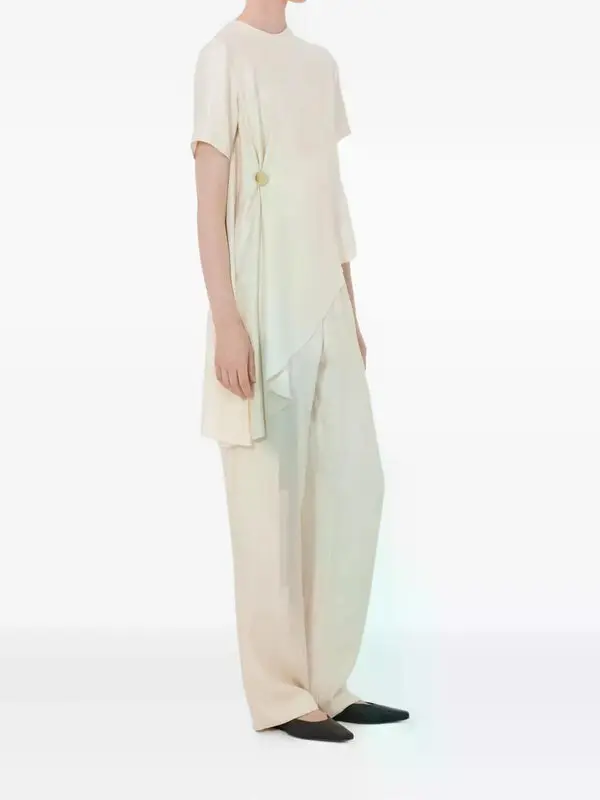 Loulou De Saison Madea Asymmetric Top - Neutrals