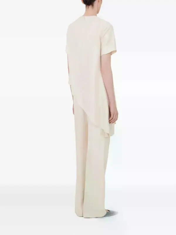 Loulou De Saison Madea Asymmetric Top - Neutrals