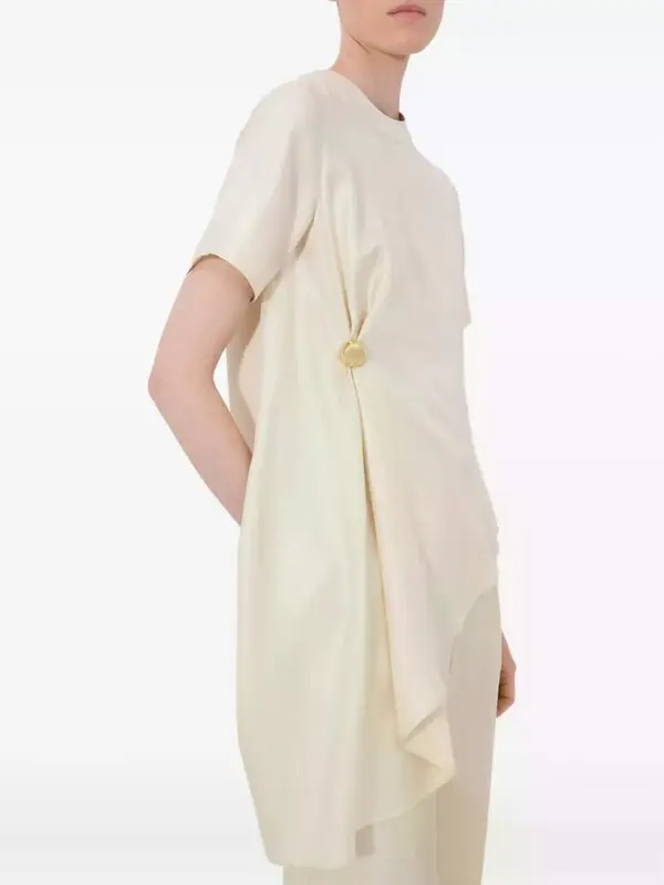 Loulou De Saison Madea Asymmetric Top - Neutrals