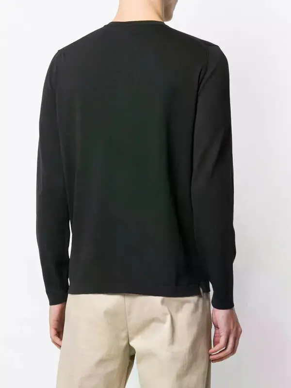 DELL'OGLIO Button-up Knitted Jumper
