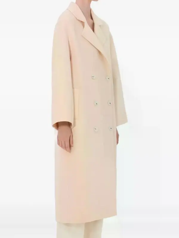 Loulou De Saison Borneo Lds Double-breasted Coat