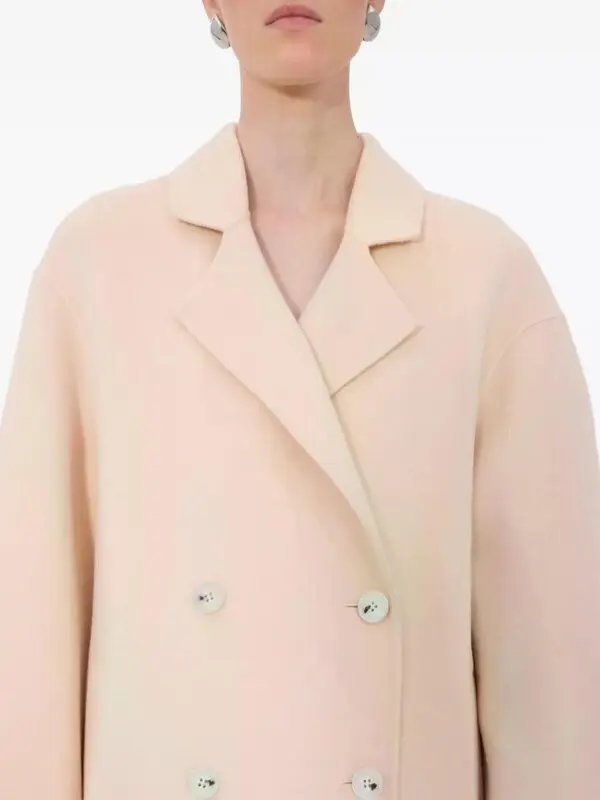 Loulou De Saison Borneo Lds Double-breasted Coat