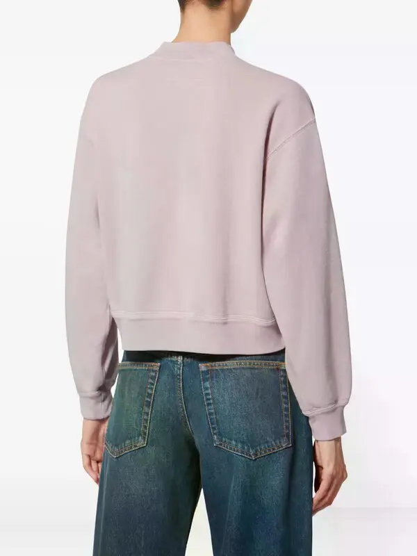 MARANT ETOILE Simony Embroidered Sweatshirt - Pink