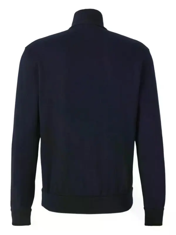 Brioni Round-neck Zip Sweater