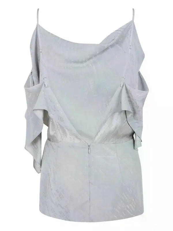 MAISON MARGIELA Ruffled Strappy Blouse