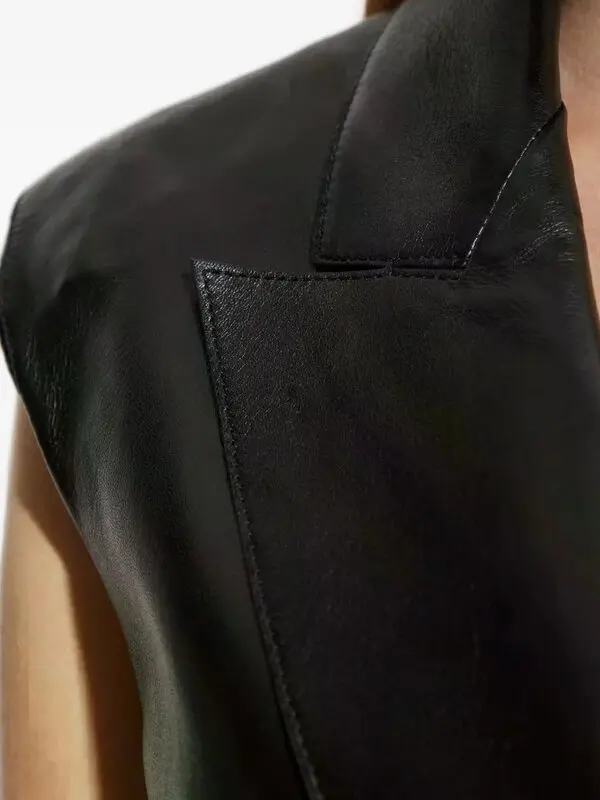 Givenchy Double-breasted Sleeveless Jacket