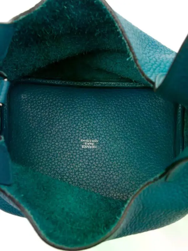 Hermès Clemence Picotin Lock 18 Handbag - Blue