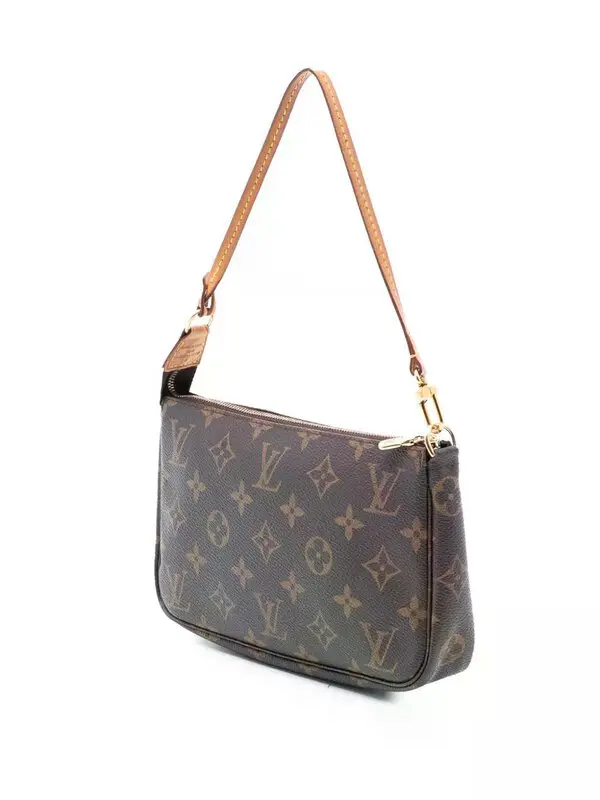 LOUIS VUITTON 2001 Monogram Pochette Accessoires Shoulder Bag