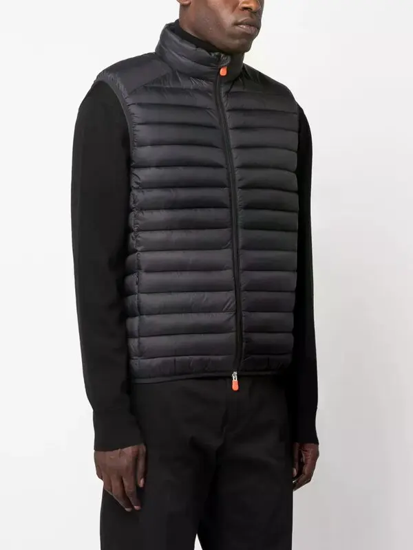 SAVE THE DUCK Logo-patch Padded Gilet