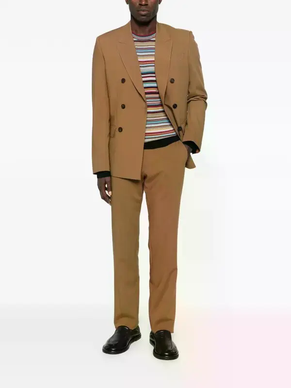 Paul Smith Striped Long-sleeve Sweater - Blue