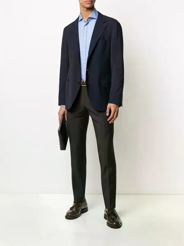 DELL'OGLIO Tapered-leg Tailored Trousers