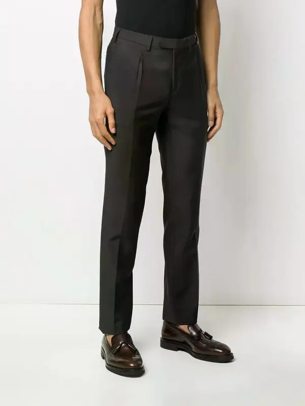 DELL'OGLIO Tapered-leg Tailored Trousers