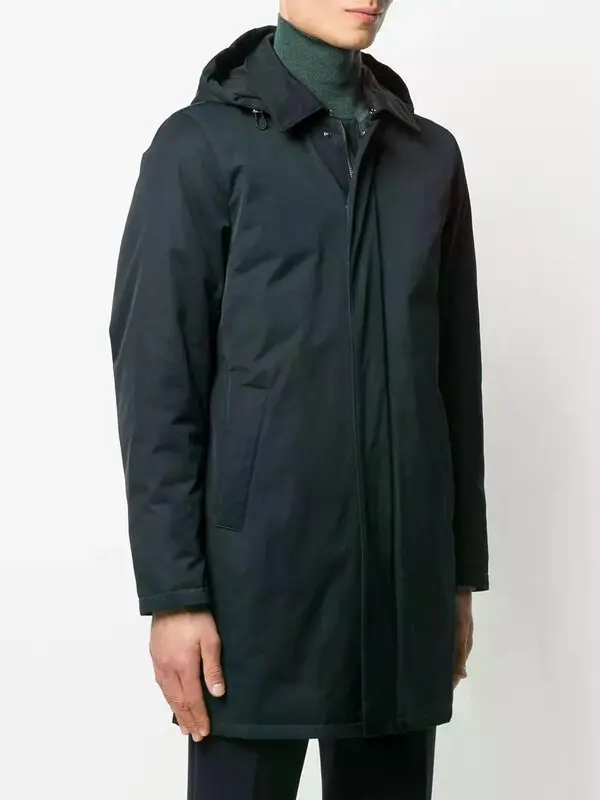 DELL'OGLIO Marvin Hooded Parka - Blue
