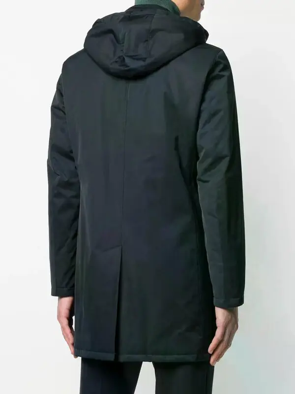 DELL'OGLIO Marvin Hooded Parka - Blue