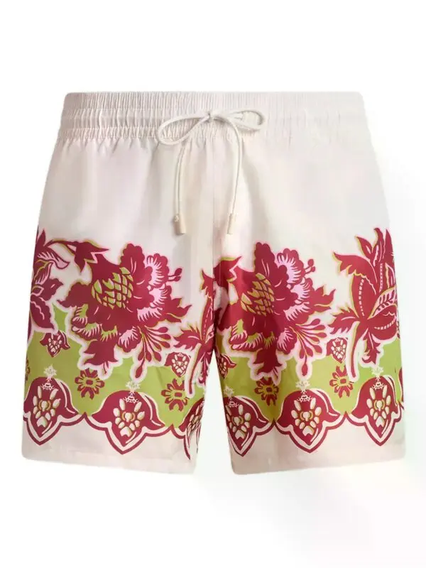 Etro Floral-print Swimsuit - Neutrals