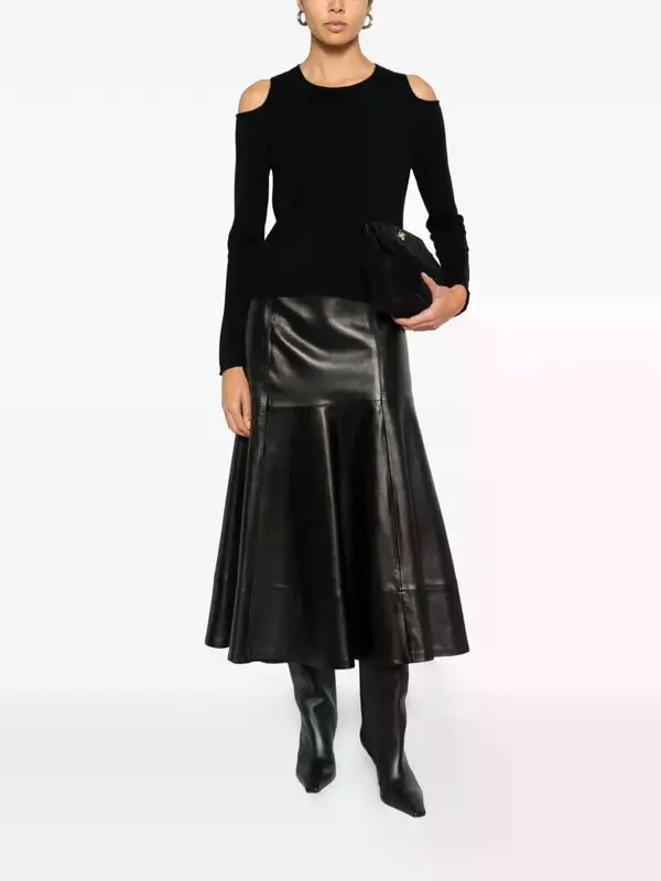 ALLUDE Cut-out Top