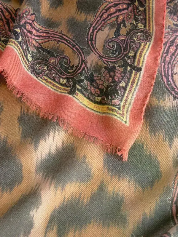 Etro Animal-motif Scarf