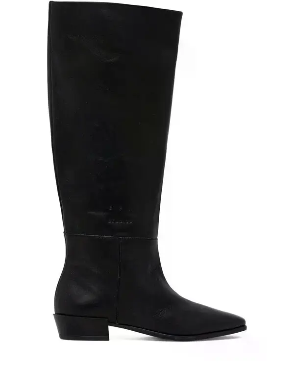 SUMMERY COPENHAGEN Pointed-toe Knee-high Boots