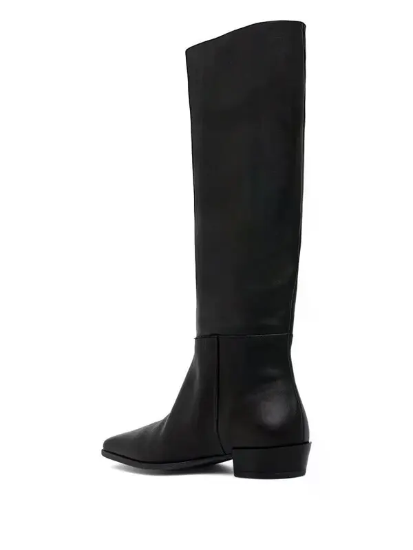 SUMMERY COPENHAGEN Pointed-toe Knee-high Boots