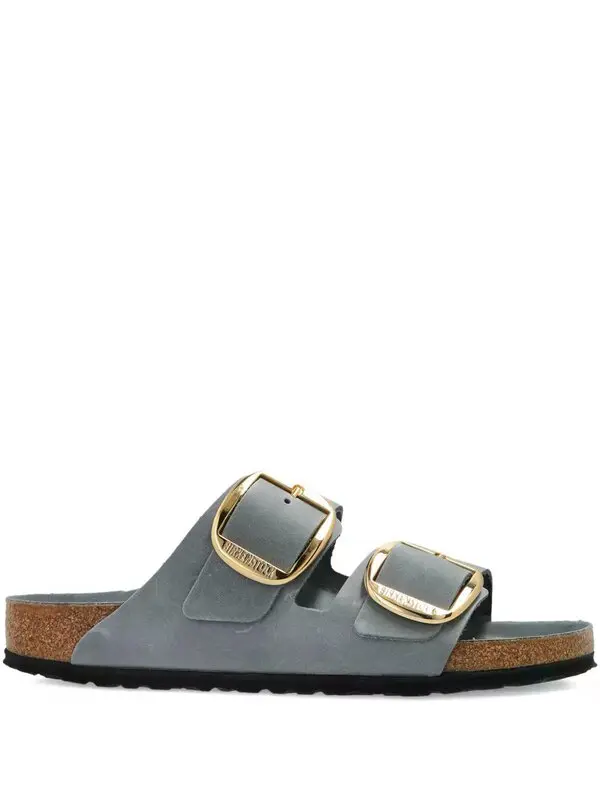 BIRKENSTOCK Buckle Strap Sandals - Grey