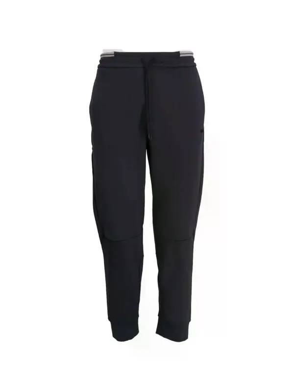 BOSS Drawstring-waist Cuffed Track Pants