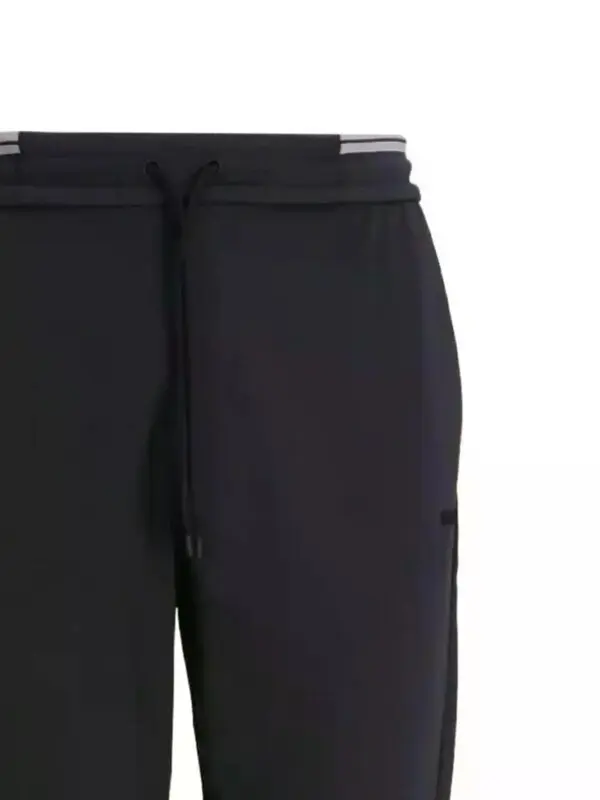 BOSS Drawstring-waist Cuffed Track Pants
