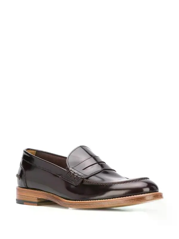DELL'OGLIO Leather Loafers