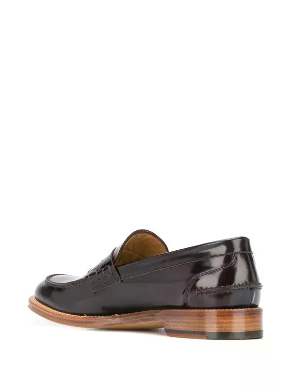 DELL'OGLIO Leather Loafers