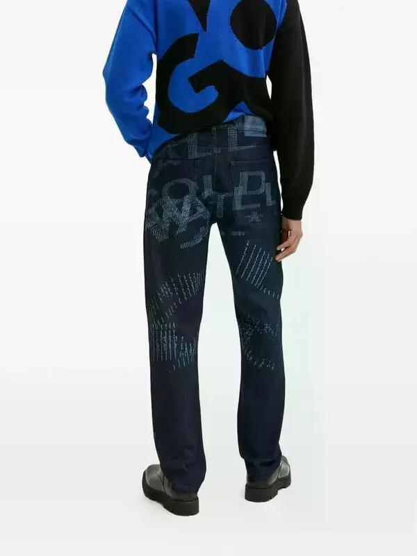 A-COLD-WALL* Graphic Print Jeans